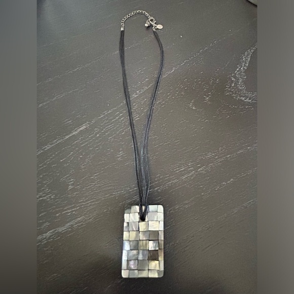 VJ | Jewelry | Vintage 96s Abalone And Mother Of Pearl Rectangular ...